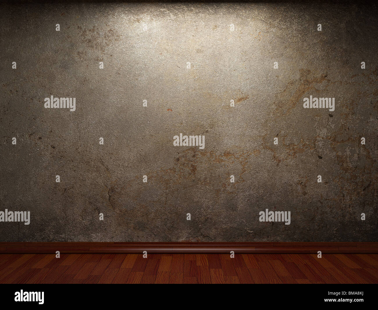 old concrete wall made in 3D graphics Stock Photo - Alamy
