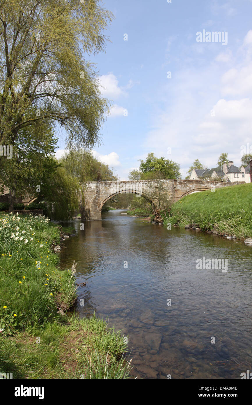 old bridge over Jed water Jedburgh Scotland May 2010 Stock Photo - Alamy