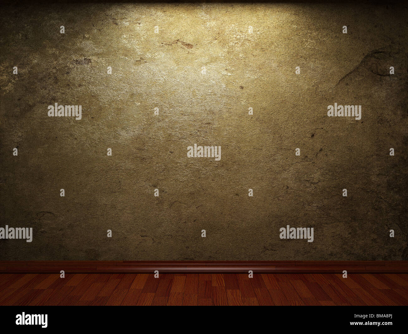 old concrete wall made in 3D graphics Stock Photo - Alamy