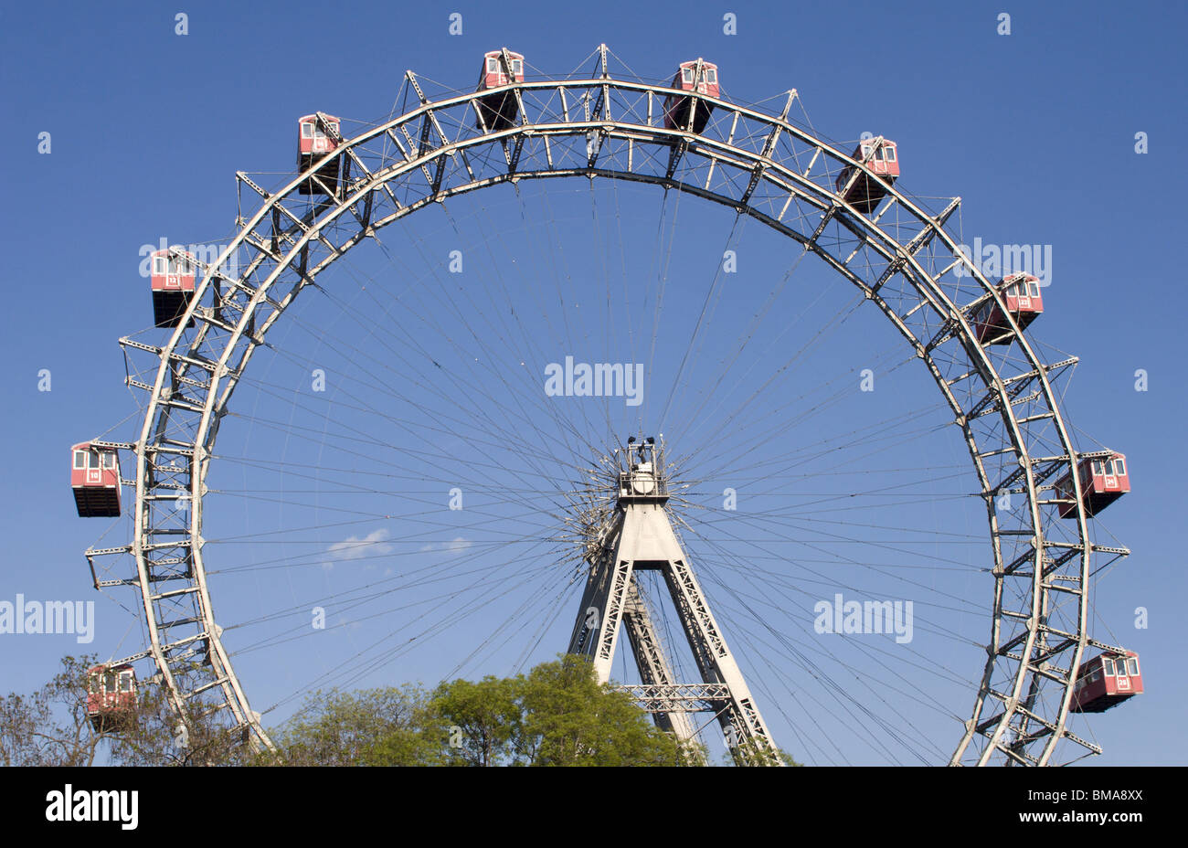 big-wheel from vienna - detail Stock Photo - Alamy