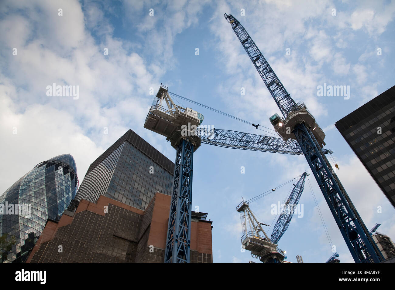 Site of the forthcoming 'The Pinnacle', London, England Stock Photo - Alamy