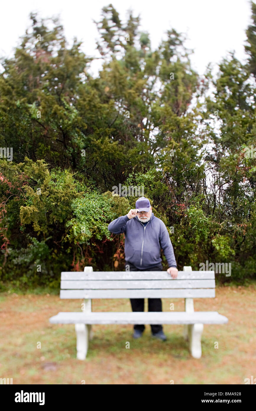 Bench type seat hi-res stock photography and images - Alamy