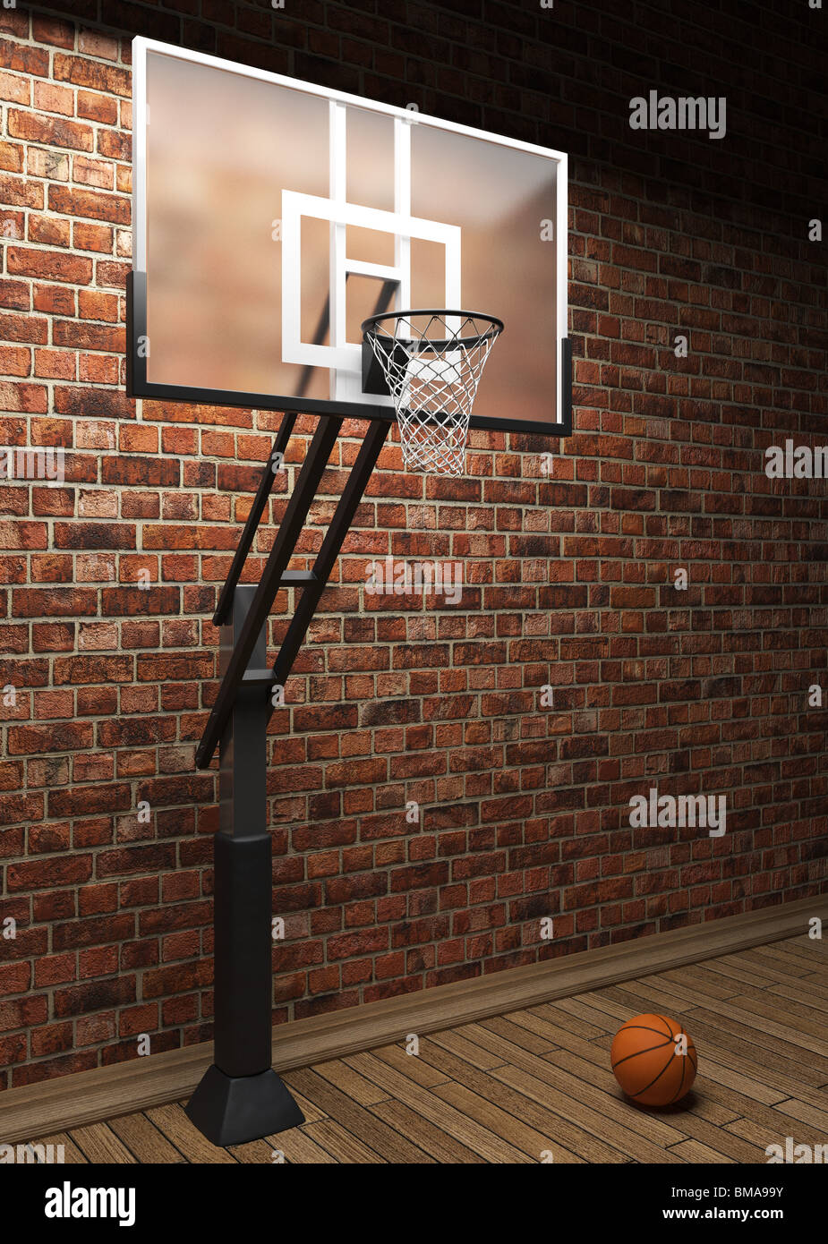 Basketball wallpaper wall hi-res stock photography and images - Alamy