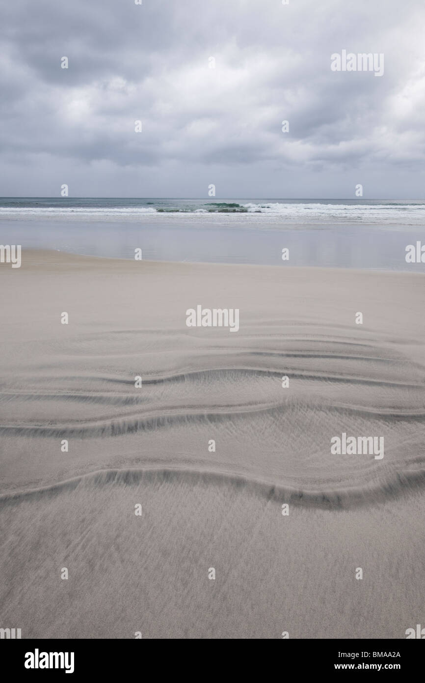 Windswept beach on Lofoten Islands, Norway Stock Photo - Alamy