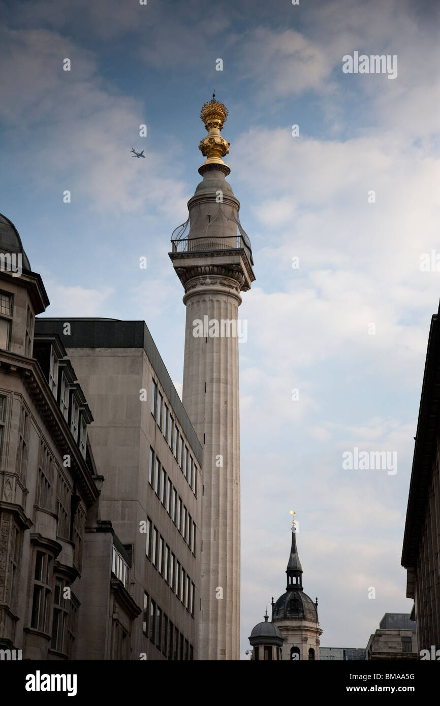 The Monument in London Stock Photo - Alamy