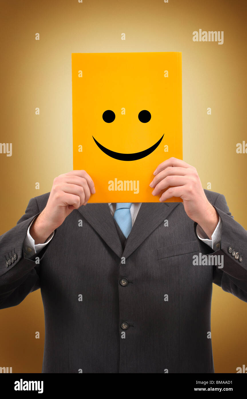 Emoticon in mask hi-res stock photography and images - Alamy
