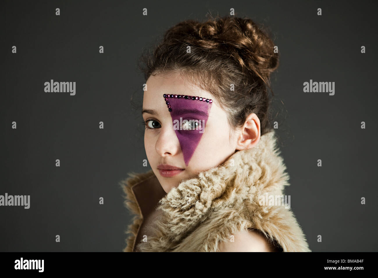 Children wearing face paint hi-res stock photography and images - Alamy