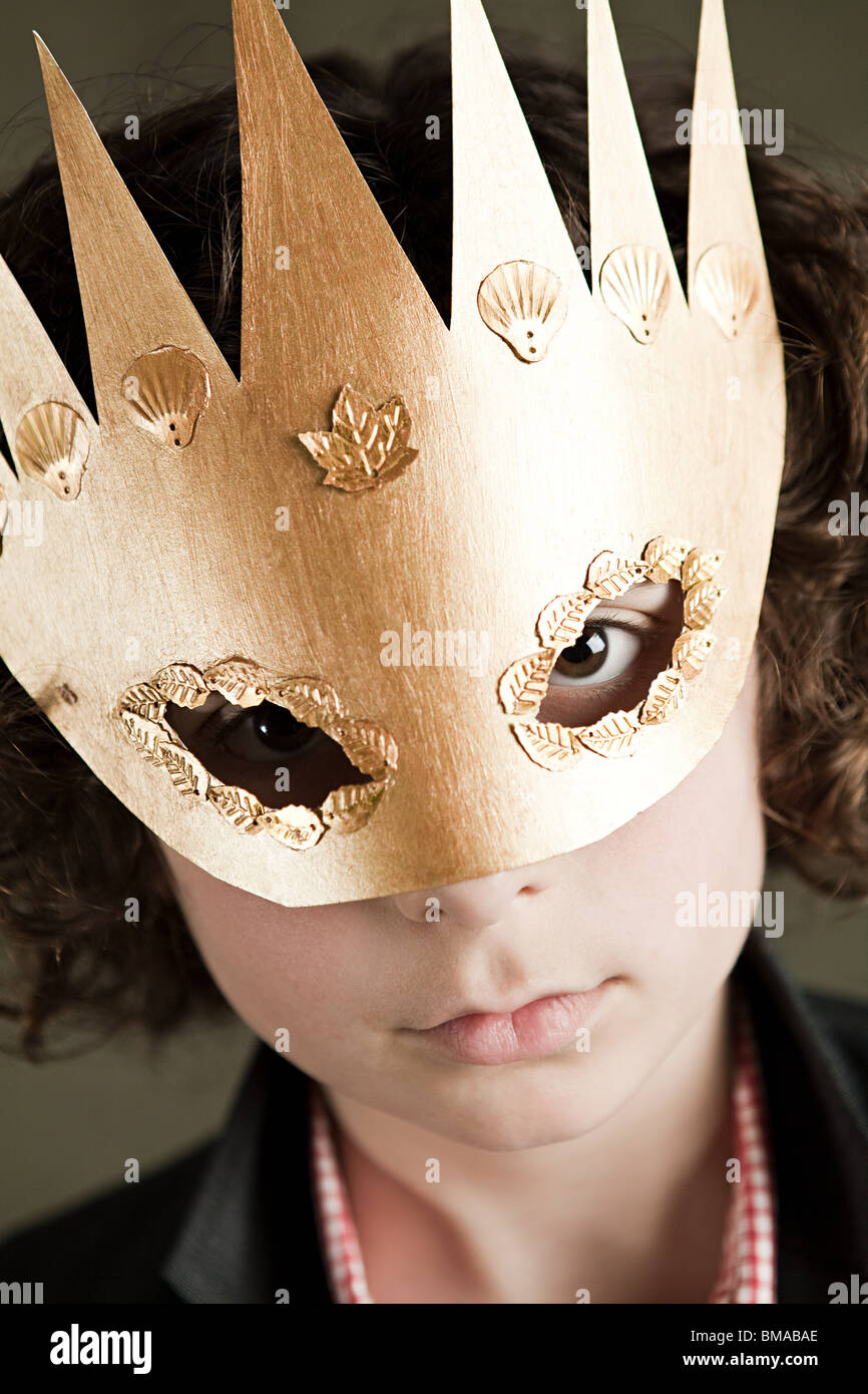 Boy Crown Face Paint