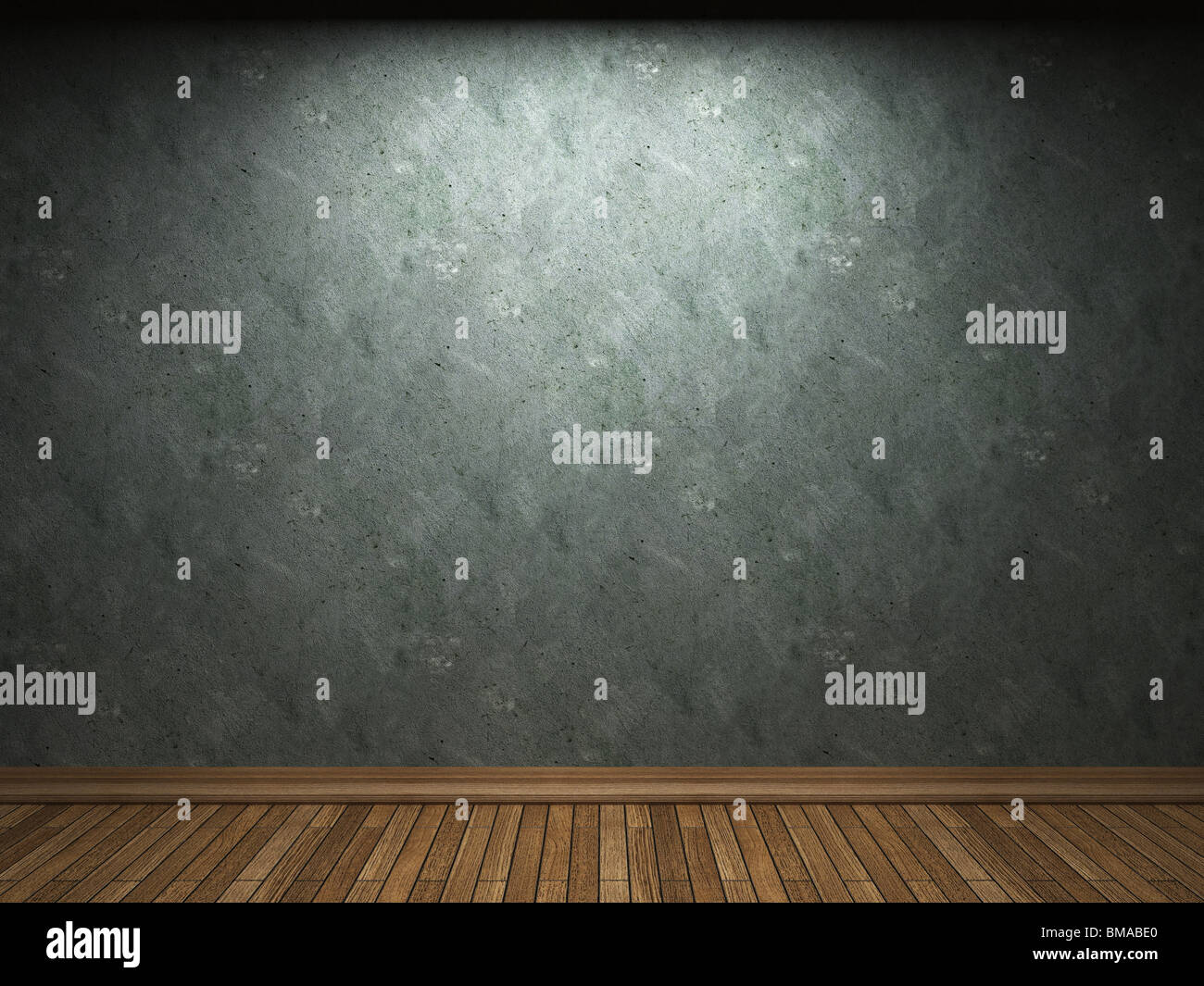 old concrete wall made in 3D graphics Stock Photo - Alamy