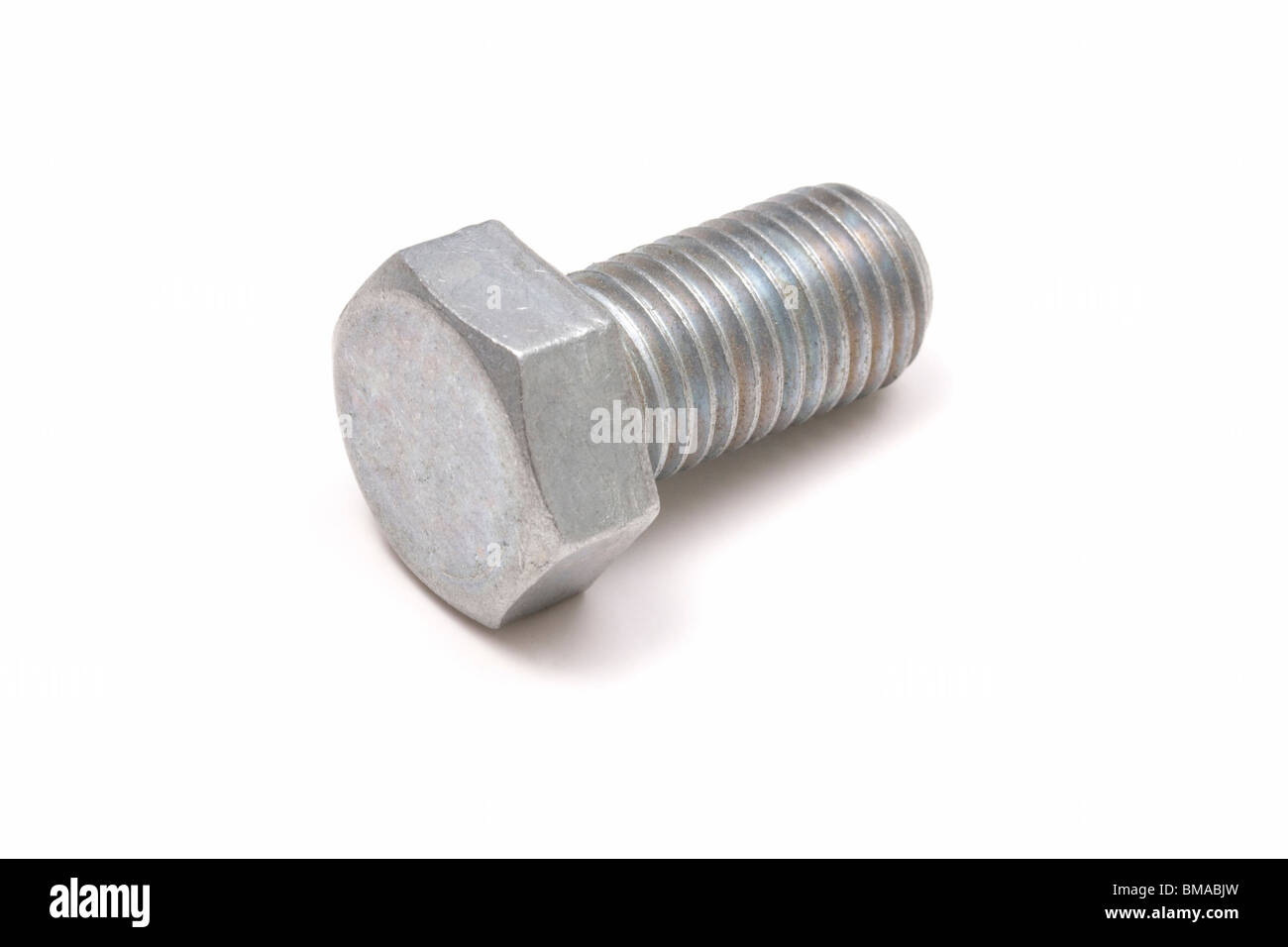 Bolt isolated on white Stock Photo - Alamy