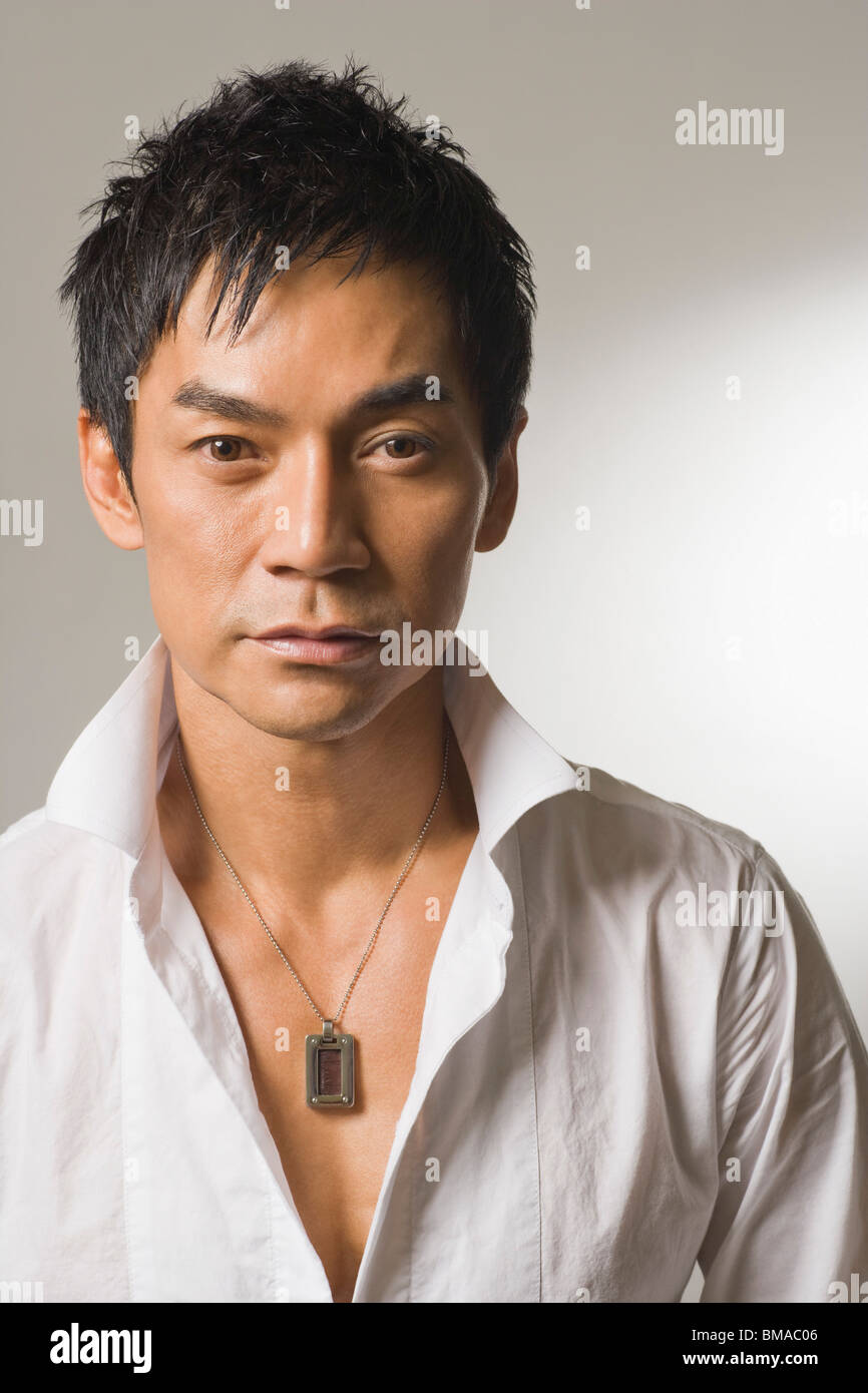 Portrait of Man Stock Photo - Alamy