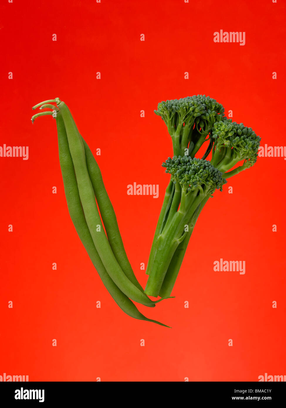 food letter V Stock Photo - Alamy