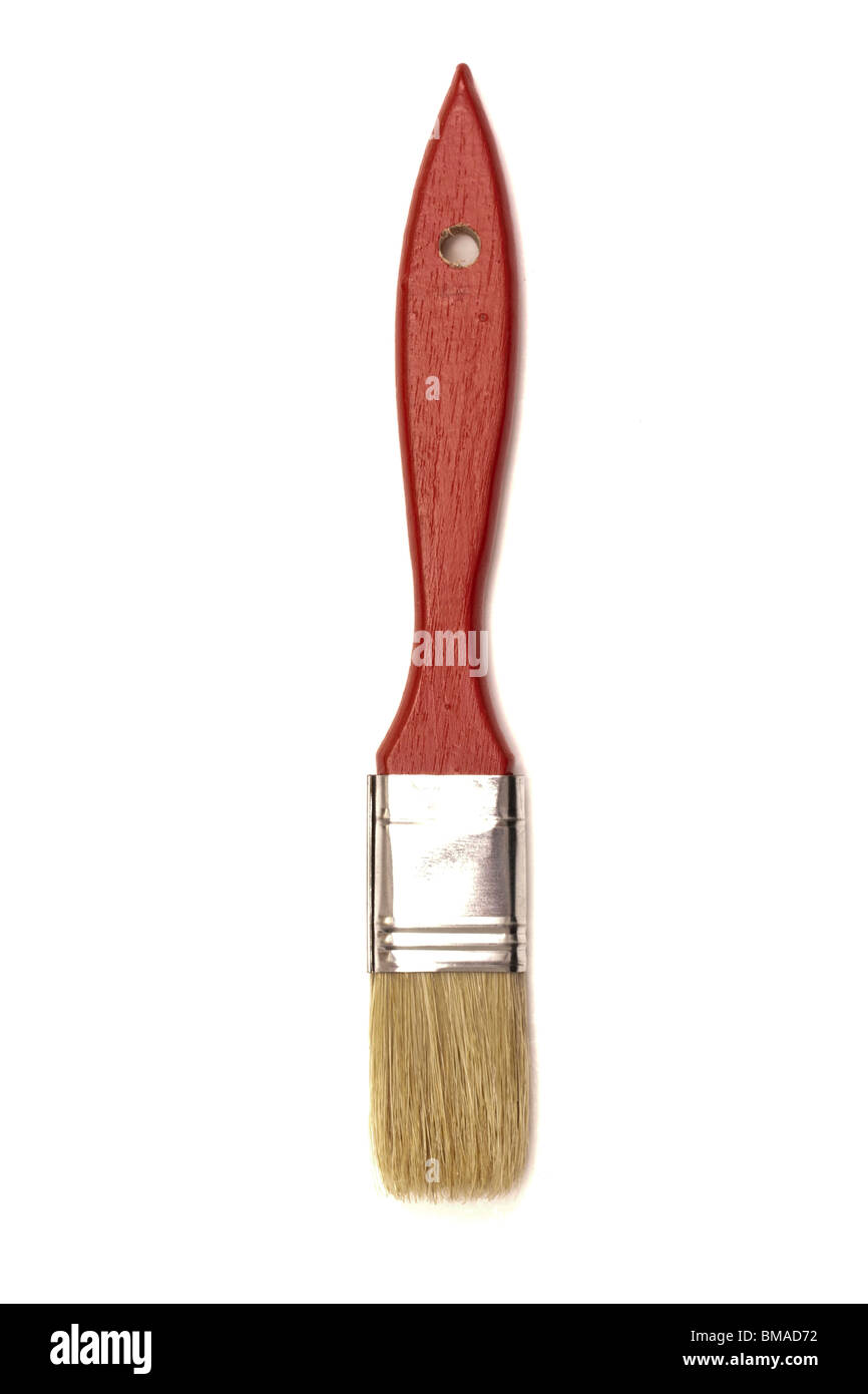 Paintbrush isolated on white background Stock Photo - Alamy
