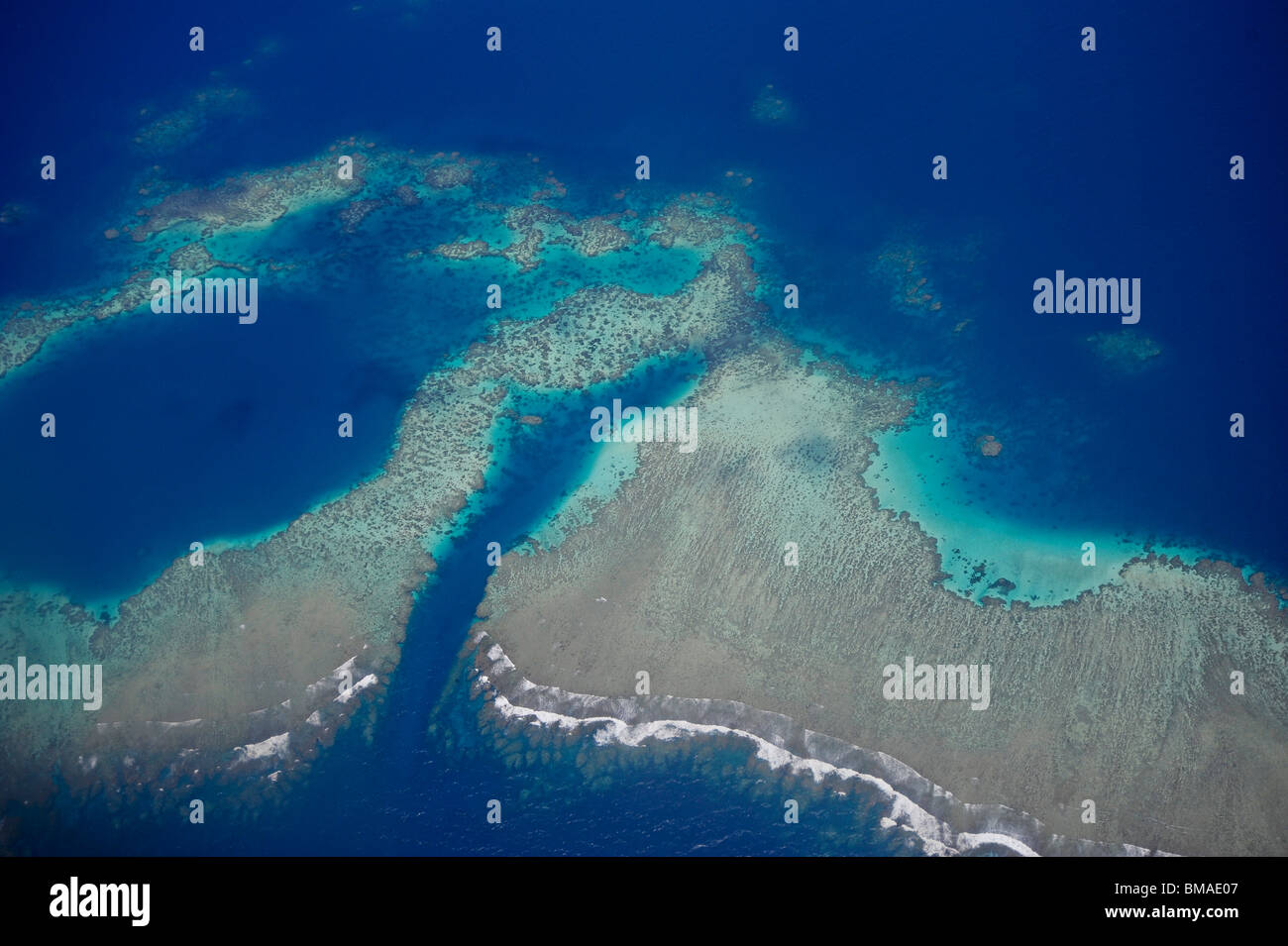 Aerial View of Fiji Islands Stock Photo - Alamy