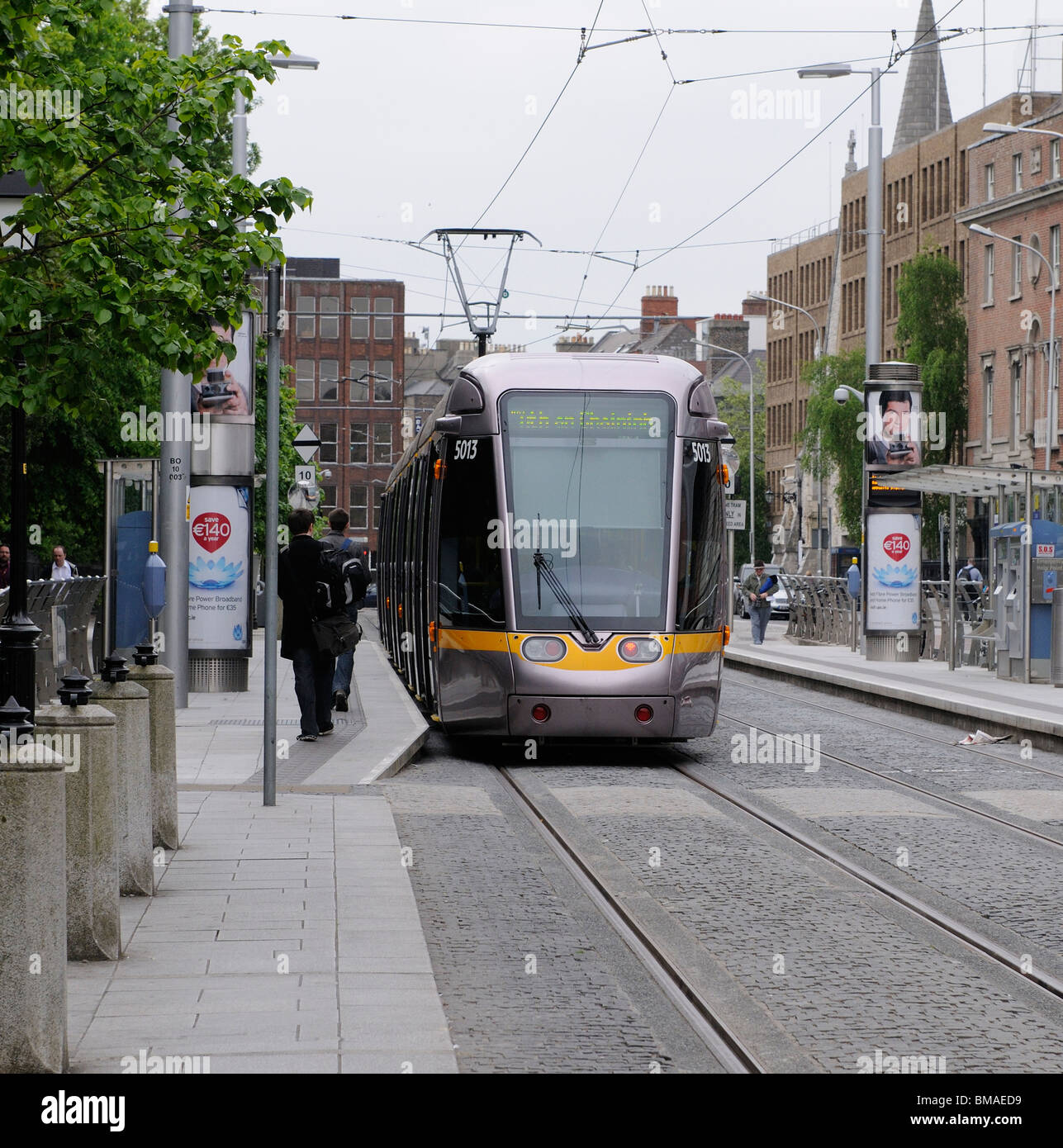 Dublin light rail system hi-res stock photography and images - Alamy