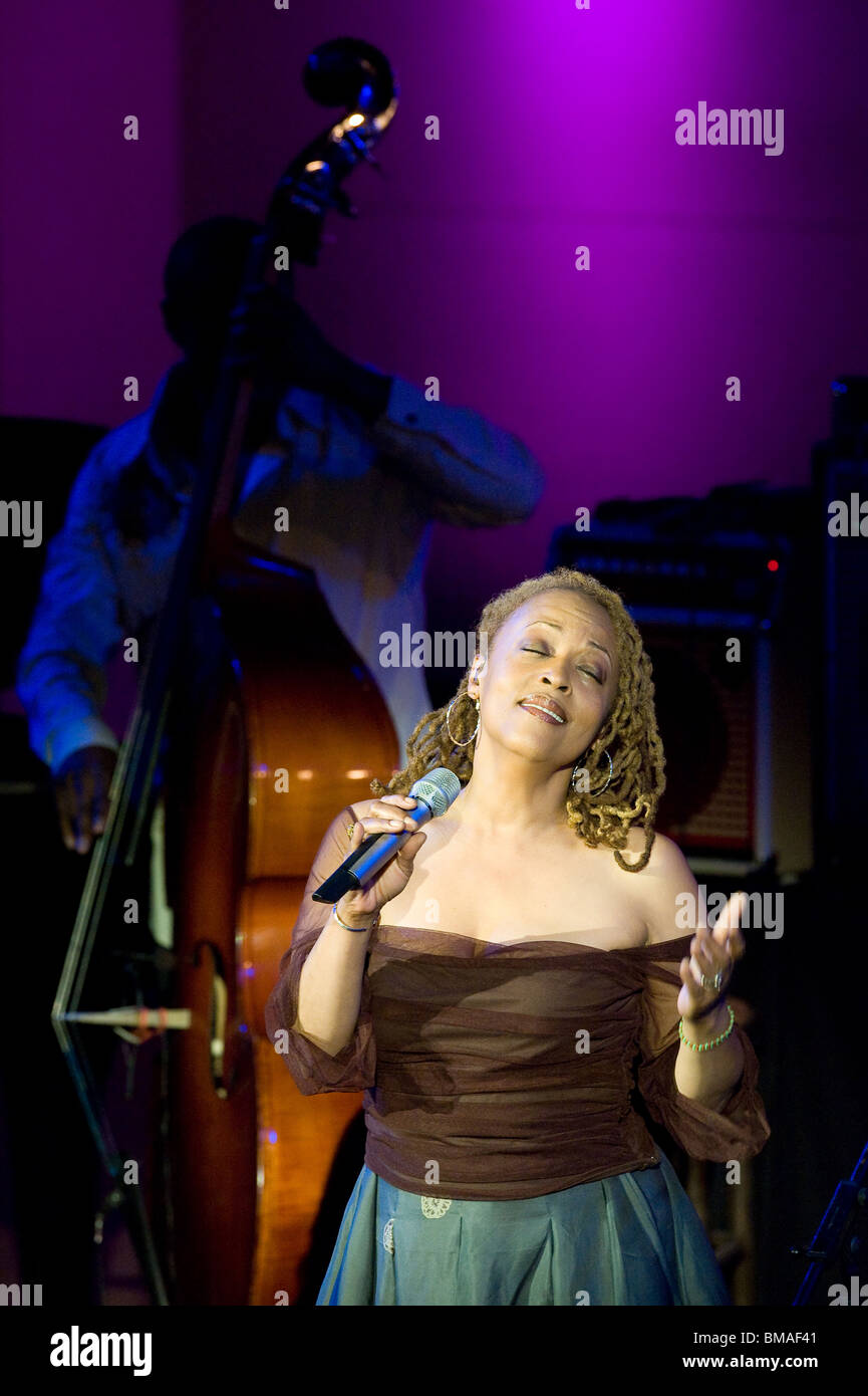 Cassandra Wilson-American singer Stock Photo - Alamy