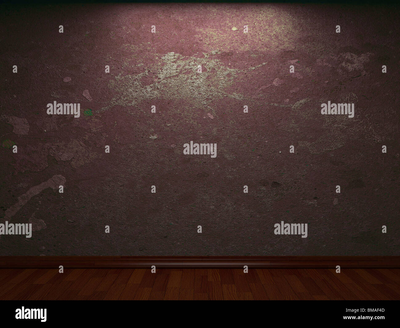 old concrete wall made in 3D graphics Stock Photo - Alamy