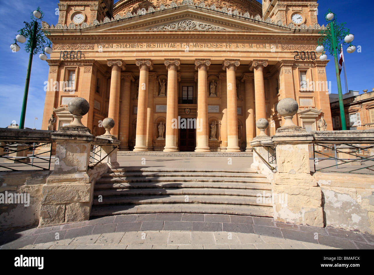 The external main frontage of the Church of St Mary - known as the ...