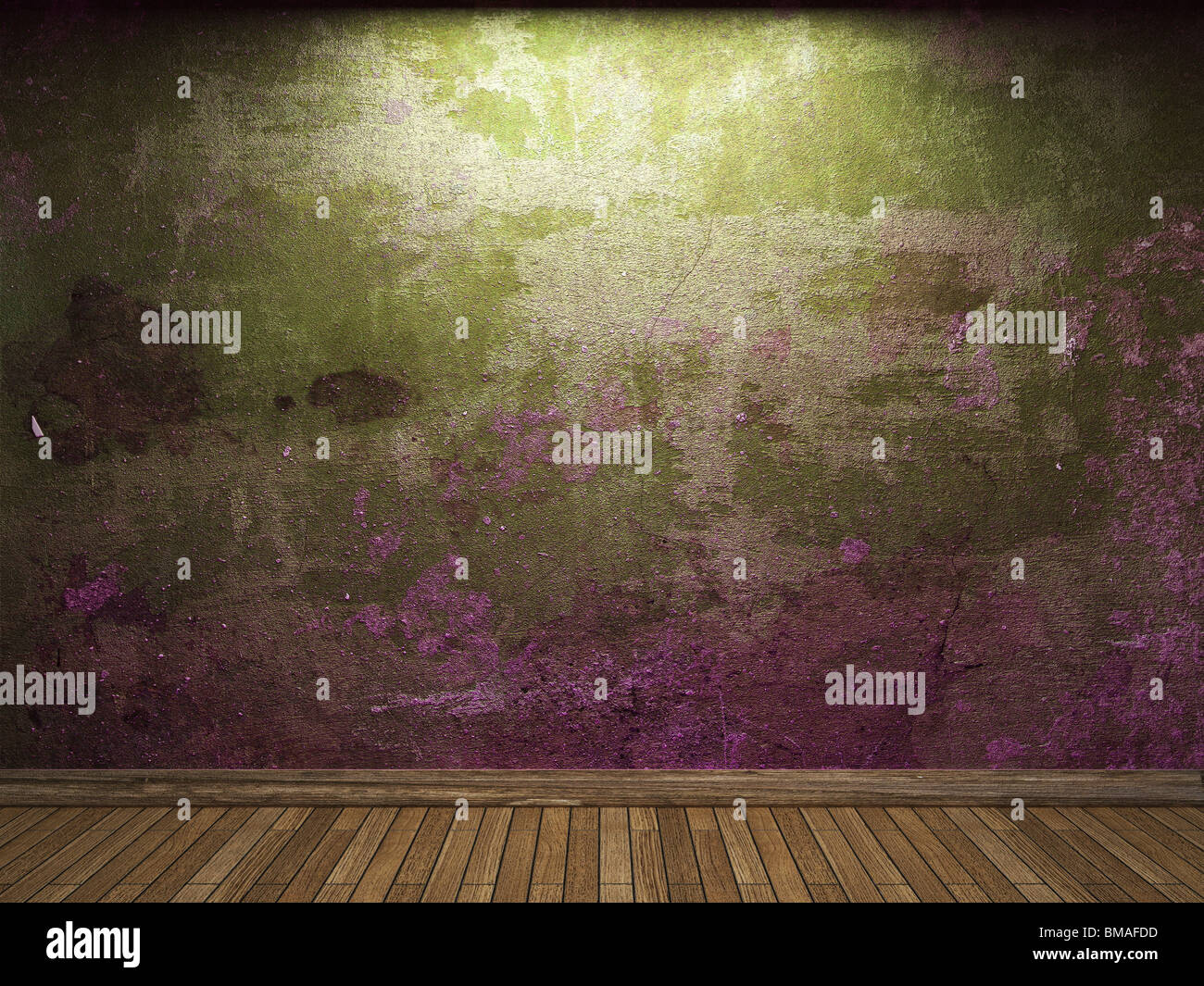 old concrete wall made in 3D graphics Stock Photo - Alamy