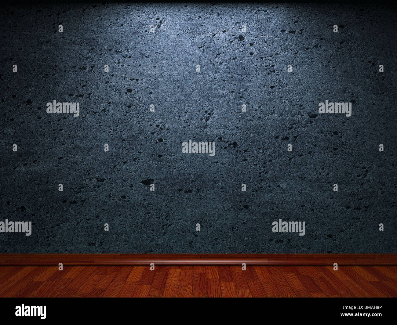 old concrete wall made in 3D graphics Stock Photo - Alamy
