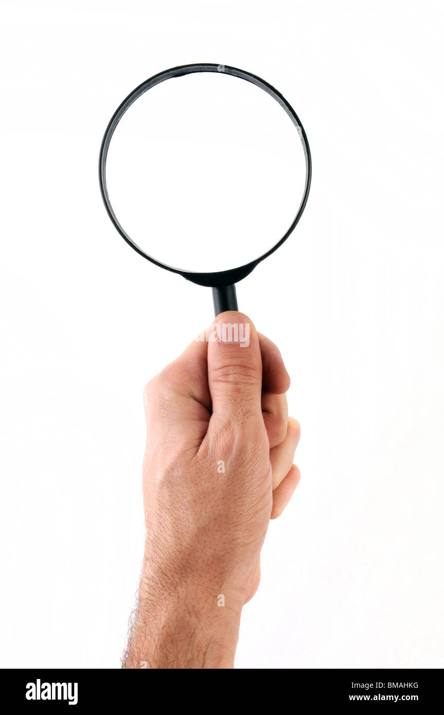 Magnifying glass human body hi-res stock photography and images - Alamy