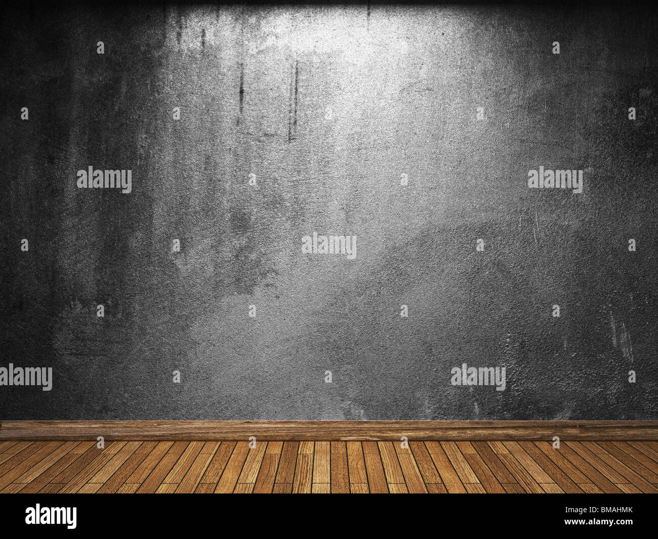old concrete wall made in 3D graphics Stock Photo - Alamy
