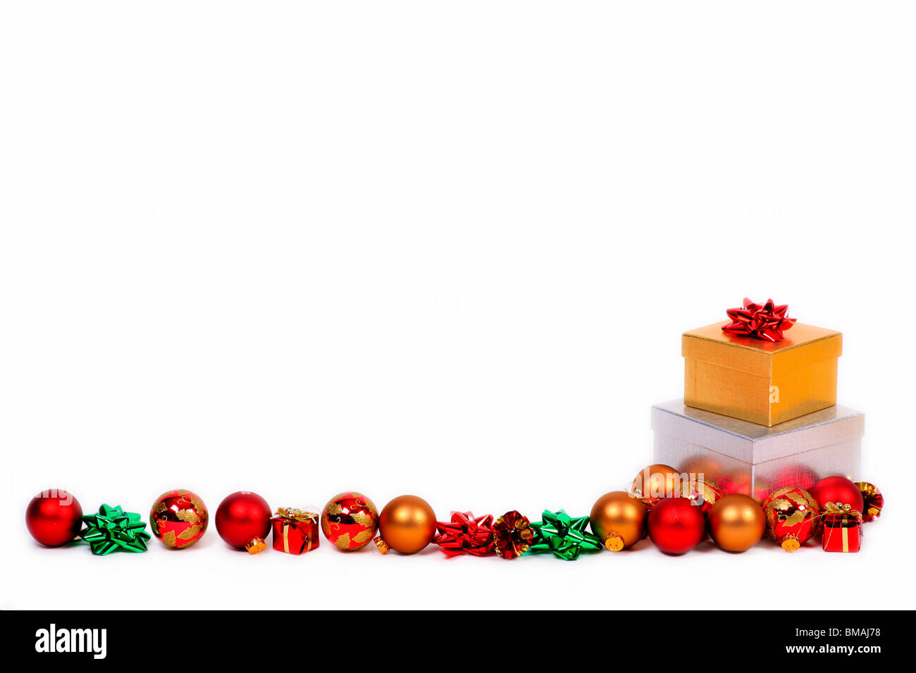 Background text christmas decorations Cut Out Stock Images & Pictures ...