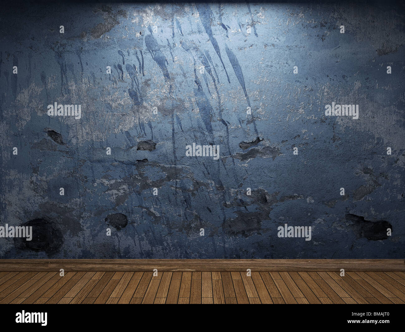 old concrete wall made in 3D graphics Stock Photo - Alamy