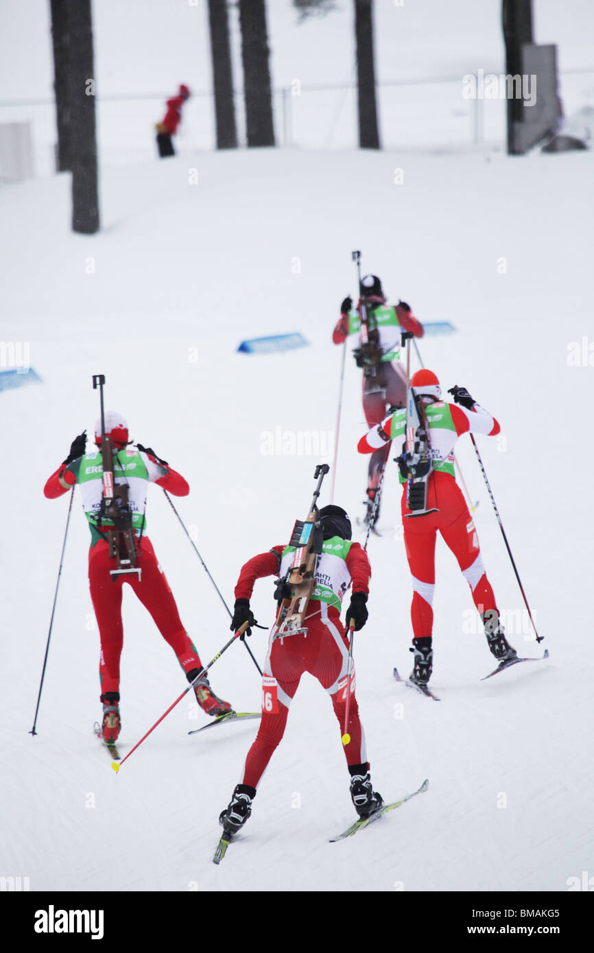 Biathletes hi-res stock photography and images - Alamy
