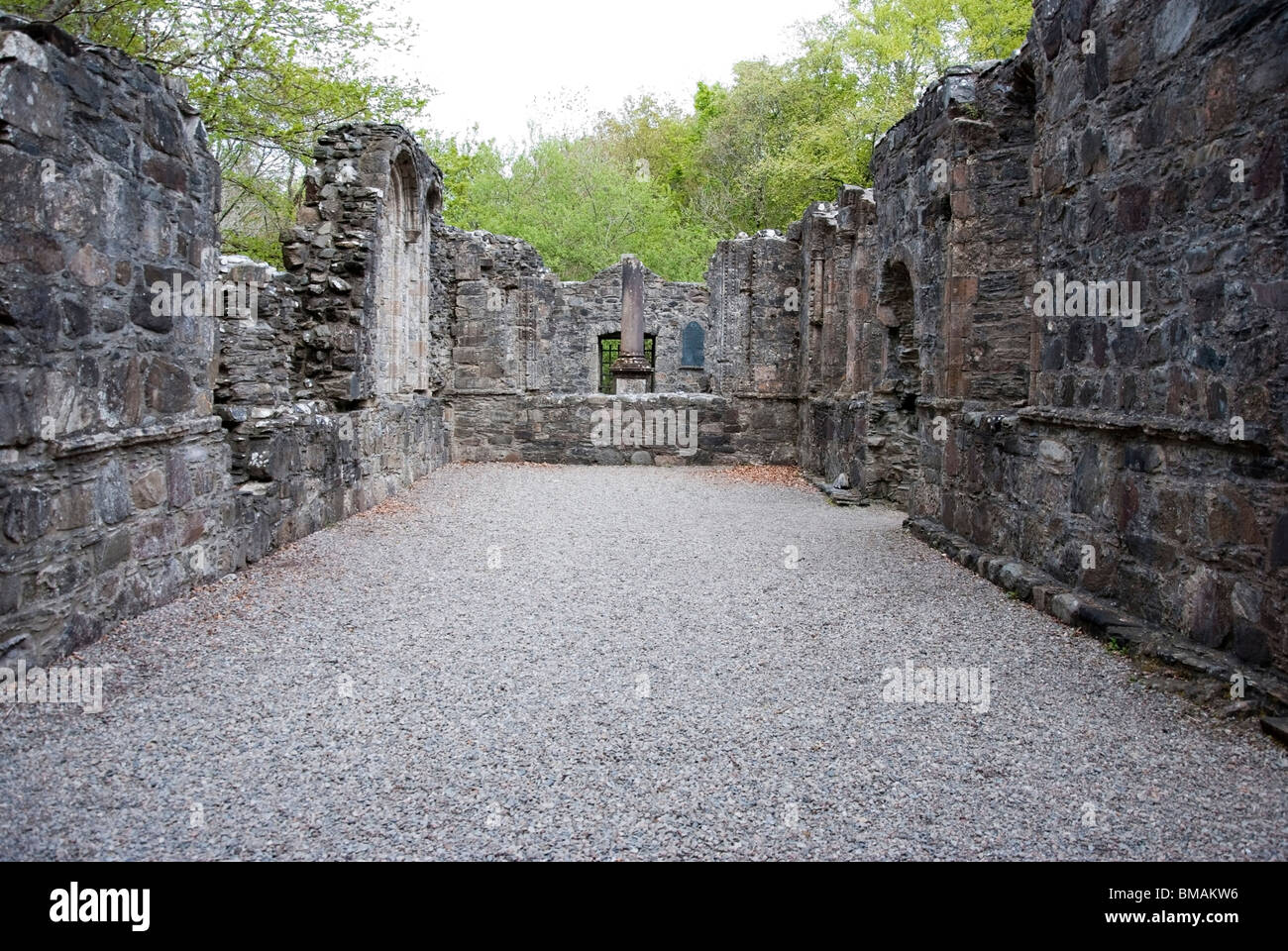 The Ruined 13th Century Dunstaffnage Castle Chapel near Oban Lorn ...