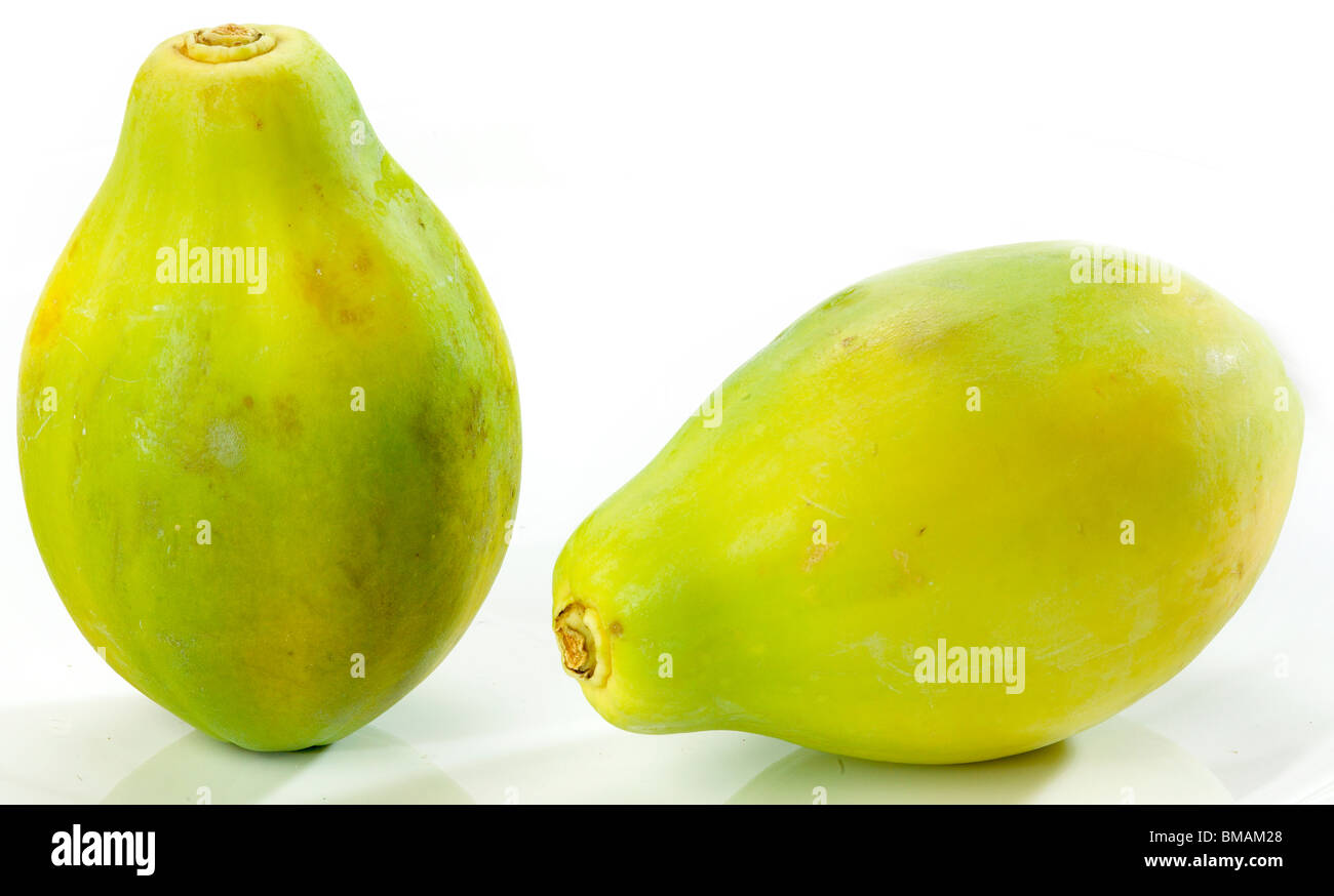 Papaya cut out Cut Out Stock Images & Pictures - Alamy