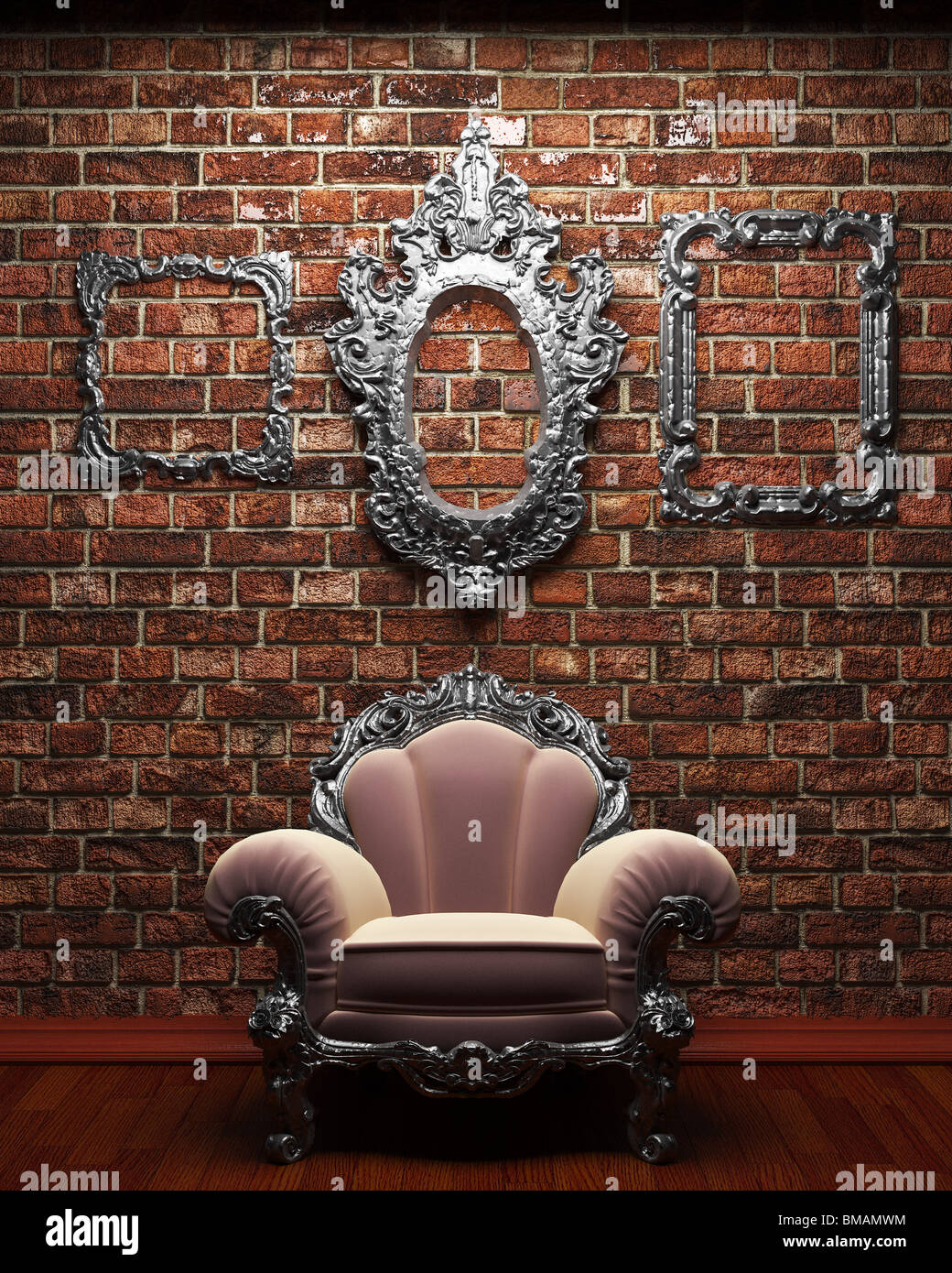 Seat made of bricks hi-res stock photography and images - Alamy
