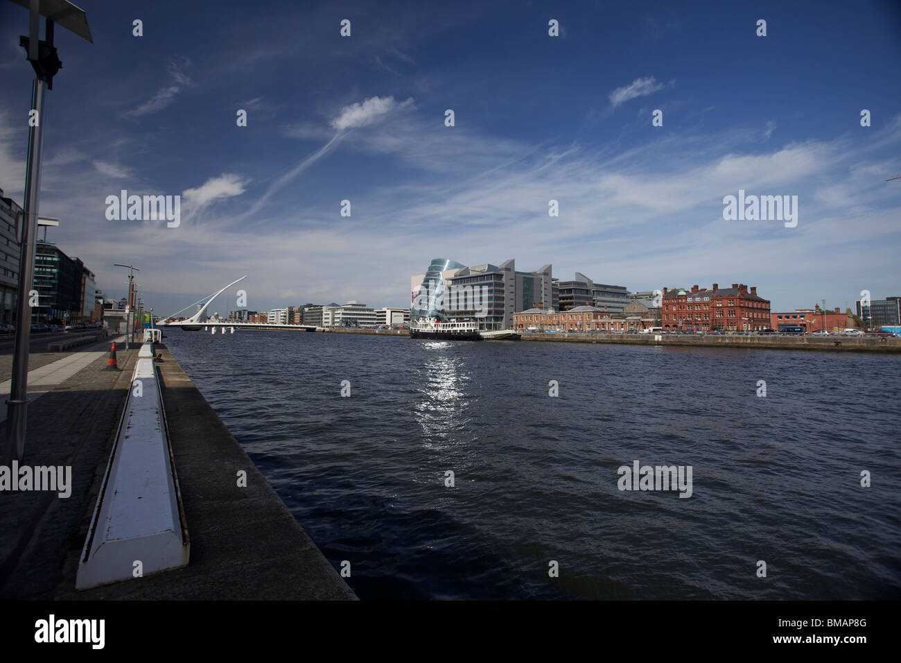 The conference centre (or CCD) on the North quays of the river Liffey ...
