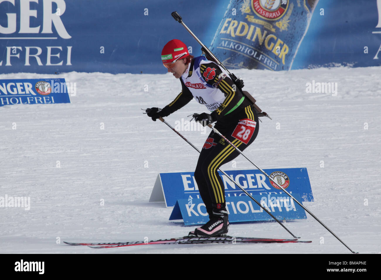 2010 german biathletes kati wilhelm hi-res stock photography and images ...