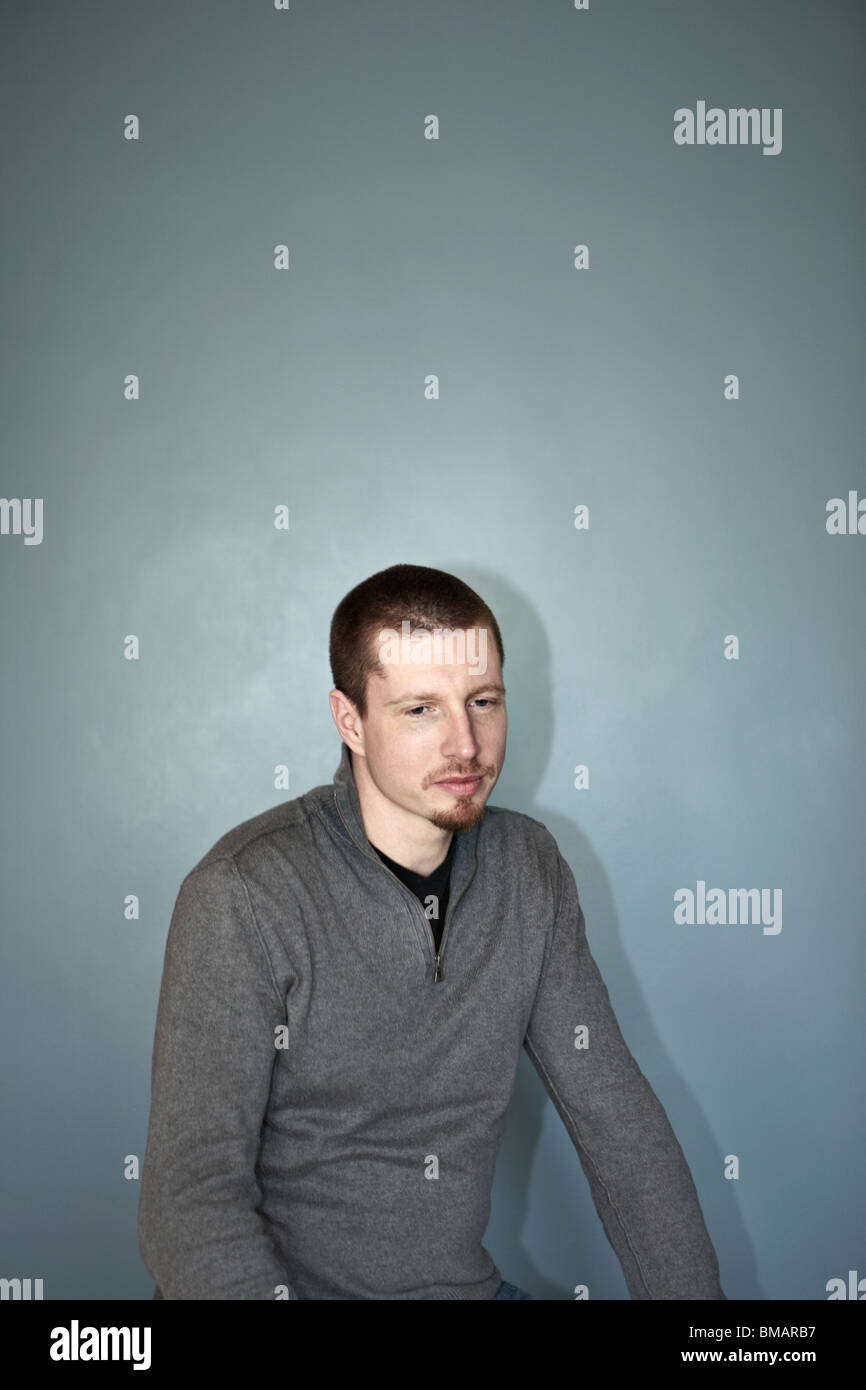 Calm mature adult male hi-res stock photography and images - Alamy