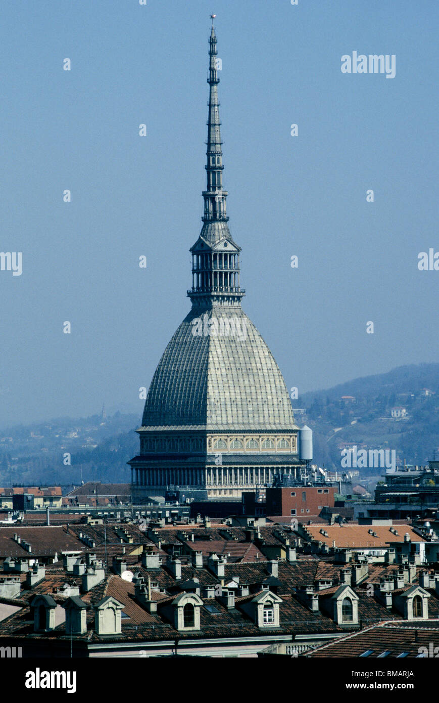 The Mole Antonelliana, a major landmark of the Italian city of Turin ...