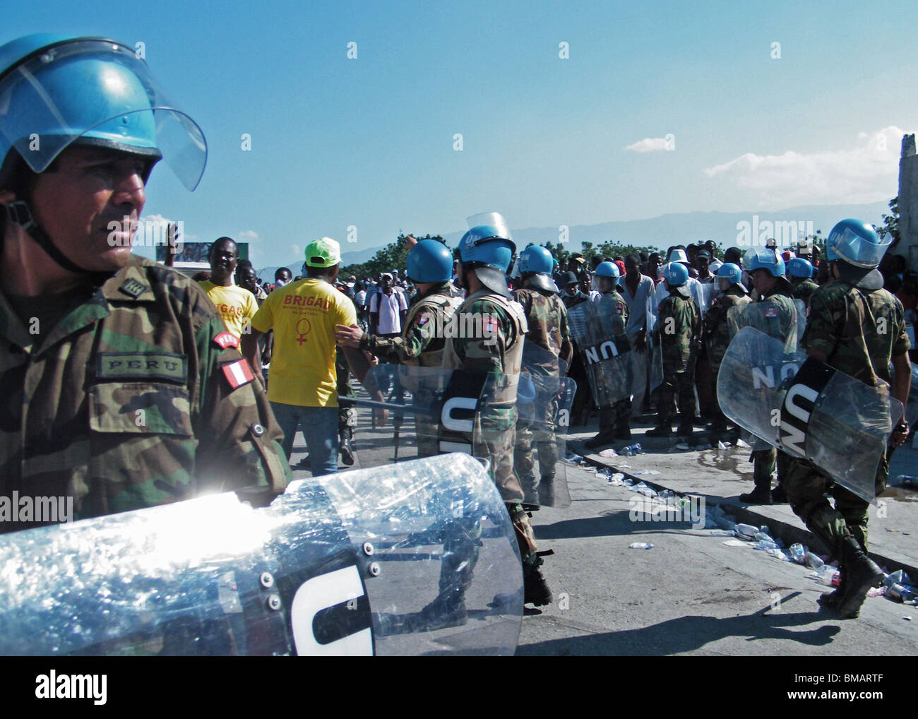 Un peacekeepers hi-res stock photography and images - Alamy
