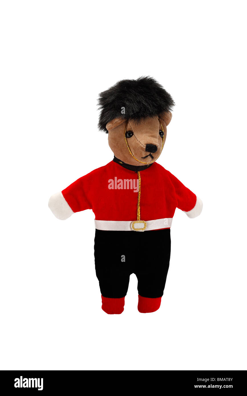 guard teddy bear doll toy toys bears had Stock Photo - Alamy