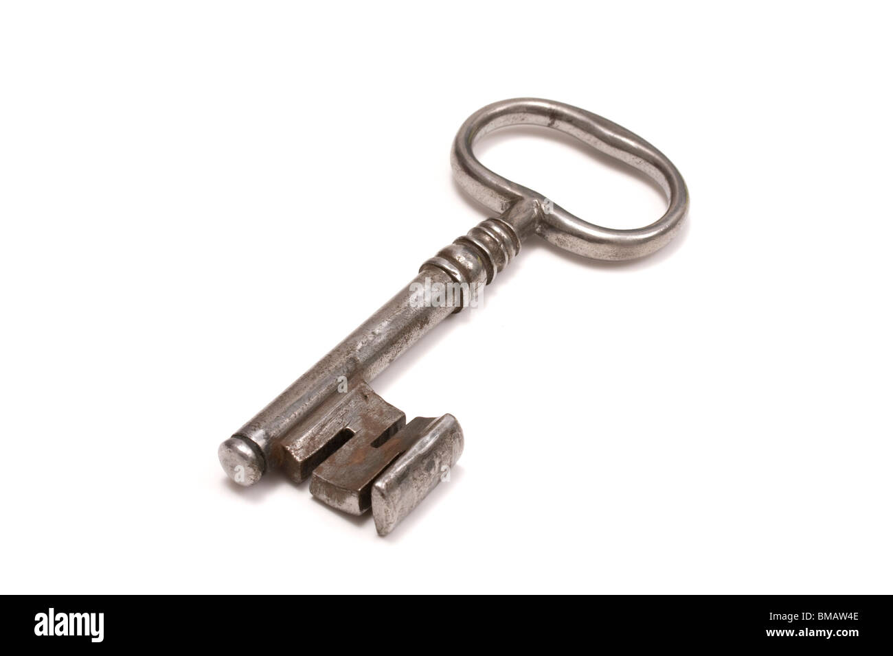 old key isolated on white background Stock Photo - Alamy