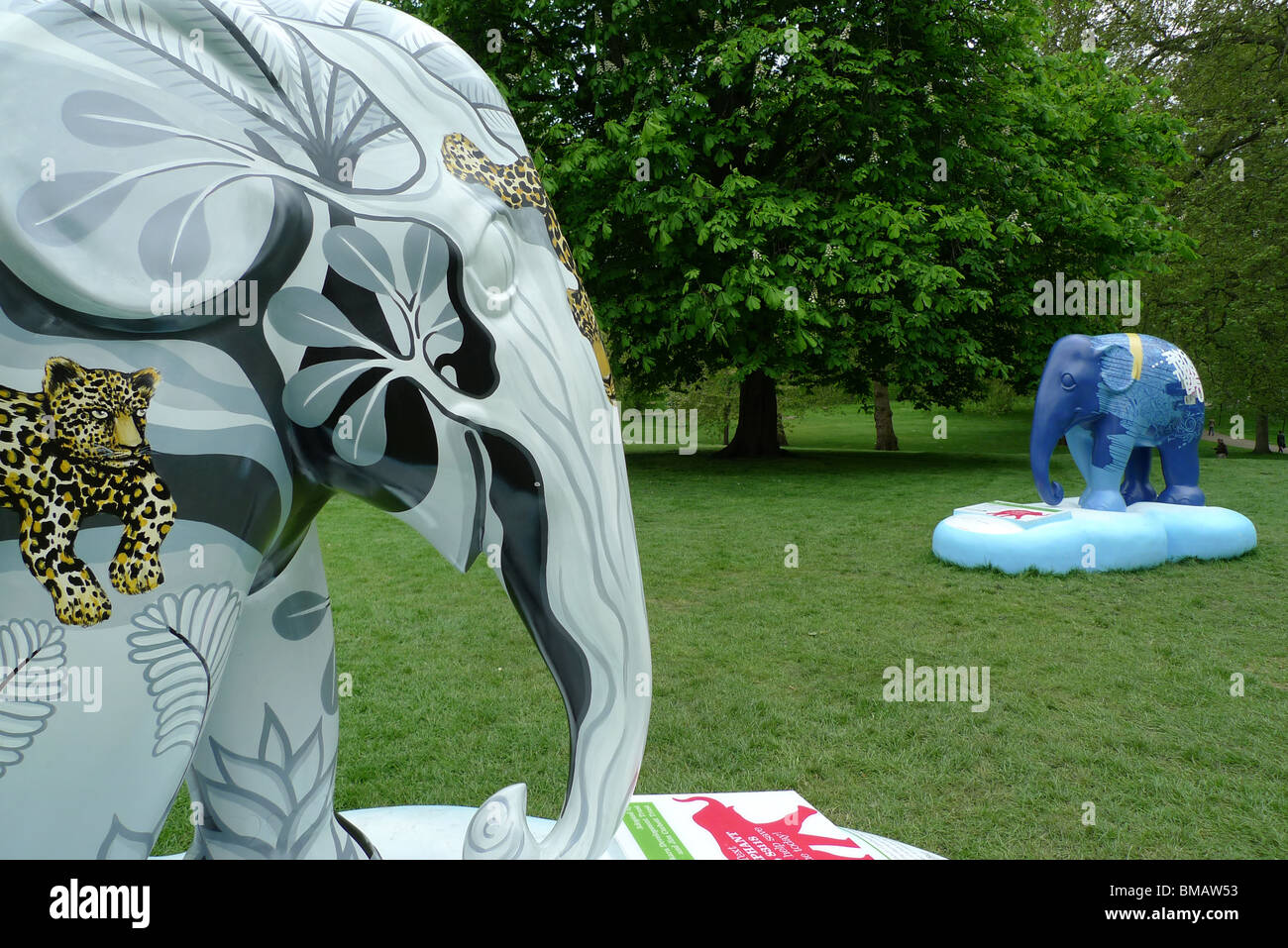 Elephant Parade London Stock Photo - Alamy