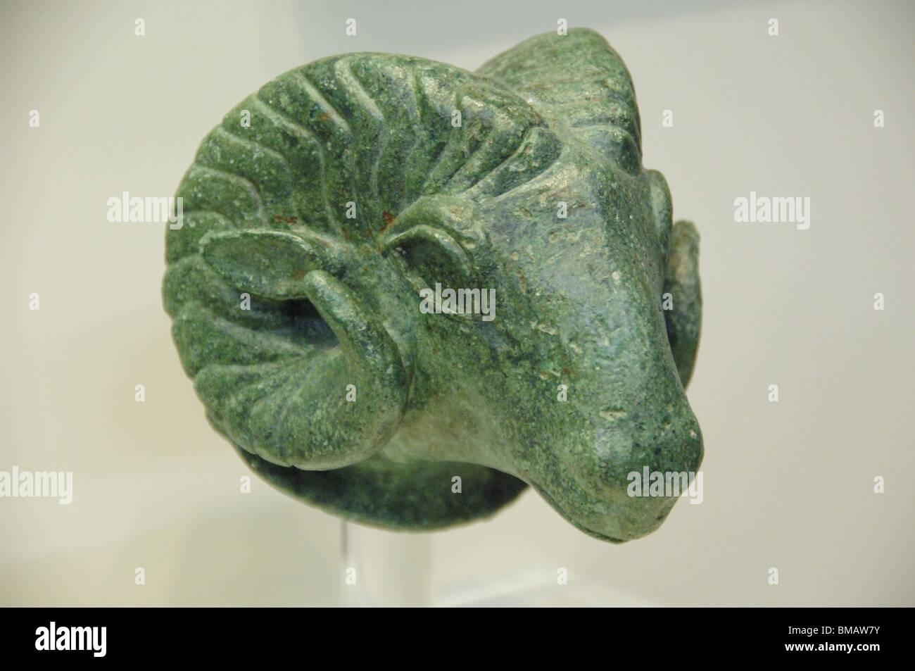 Ram's head from the early 6th century B.C .Olympia Archaeological ...