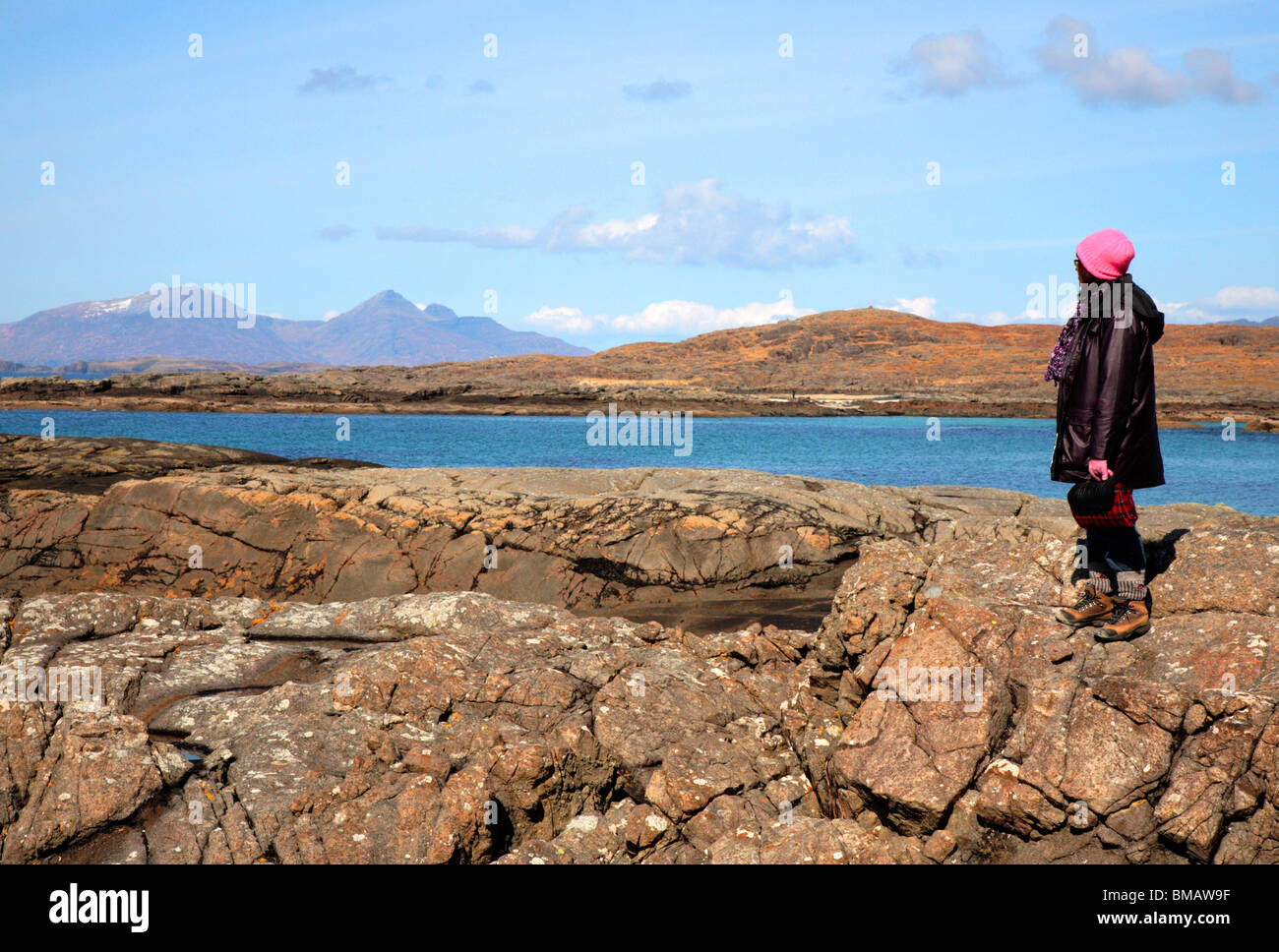 Sanna bay Ardnamurchan West Coast Scotland Stock Photo - Alamy