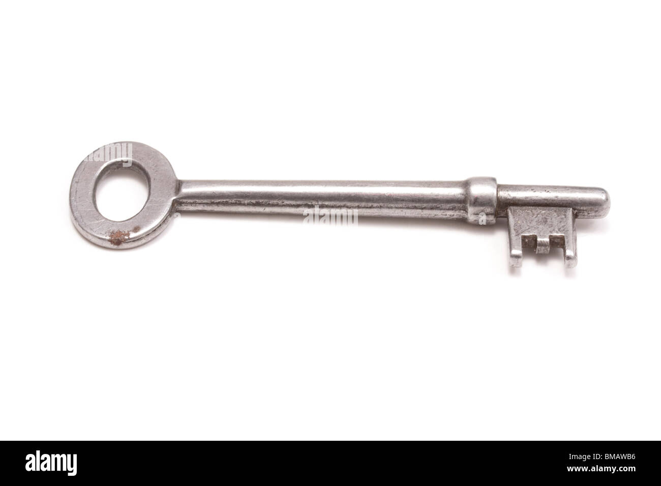 A key isolated on white background Stock Photo - Alamy