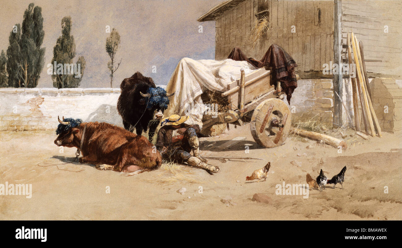 La siesta painting hi-res stock photography and images - Alamy