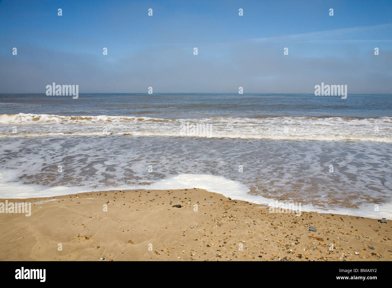 Sandy, Happisburgh beach, Norfolk, England, UK Stock Photo - Alamy