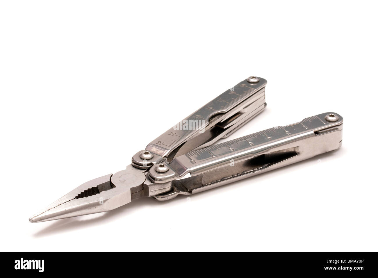 multifunction tool isolated on white background Stock Photo - Alamy