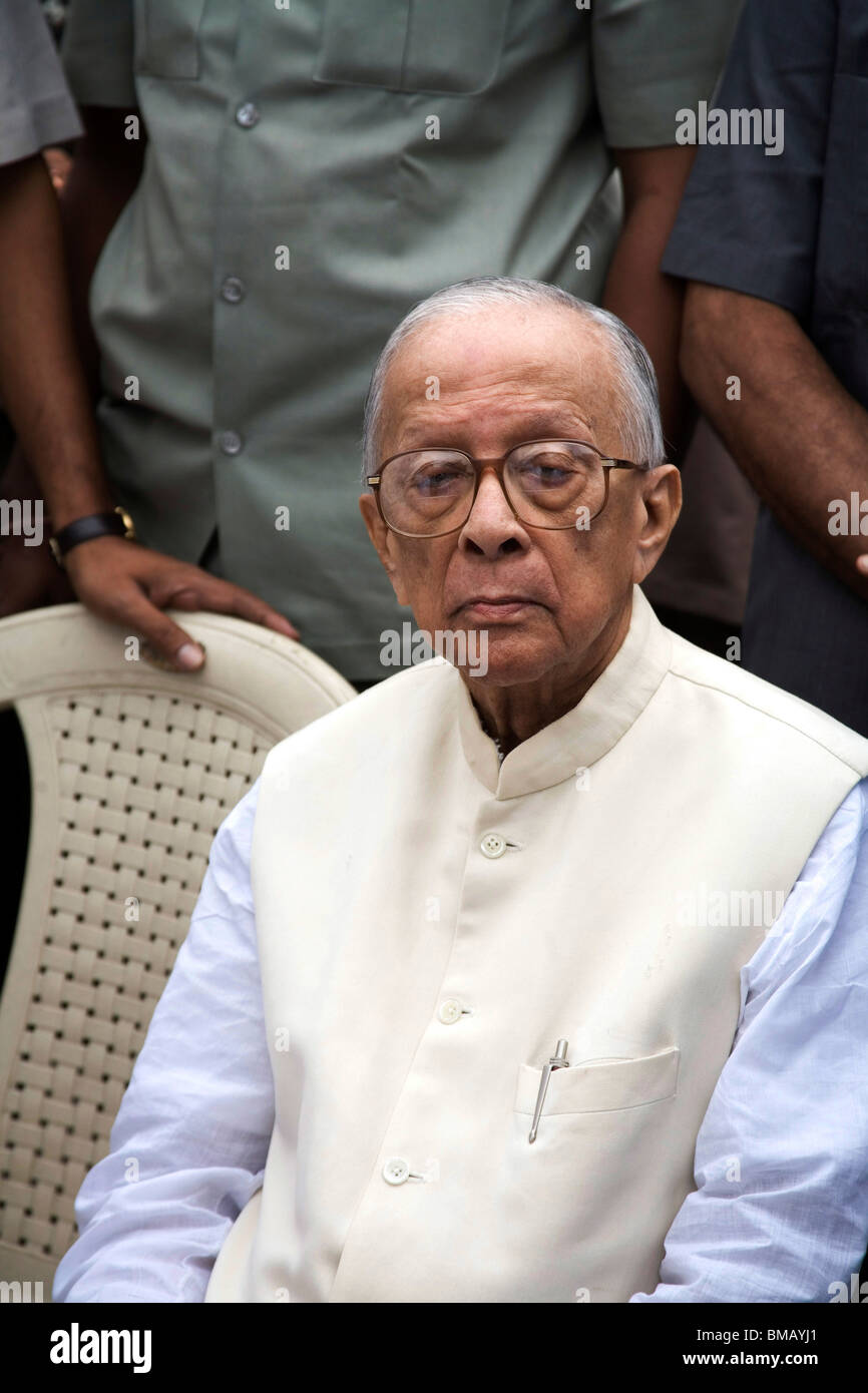 Mr. Jyoti Basu ex-chief minister of West Bengal ; Calcutta now Kolkata ...