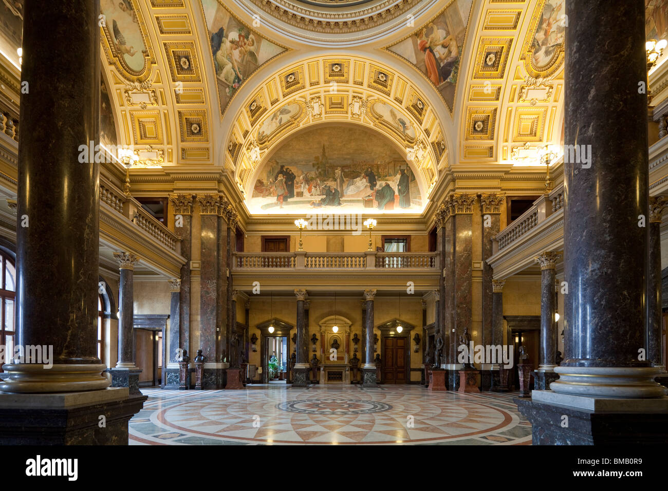 Interior national museum prague czech hi-res stock photography and ...