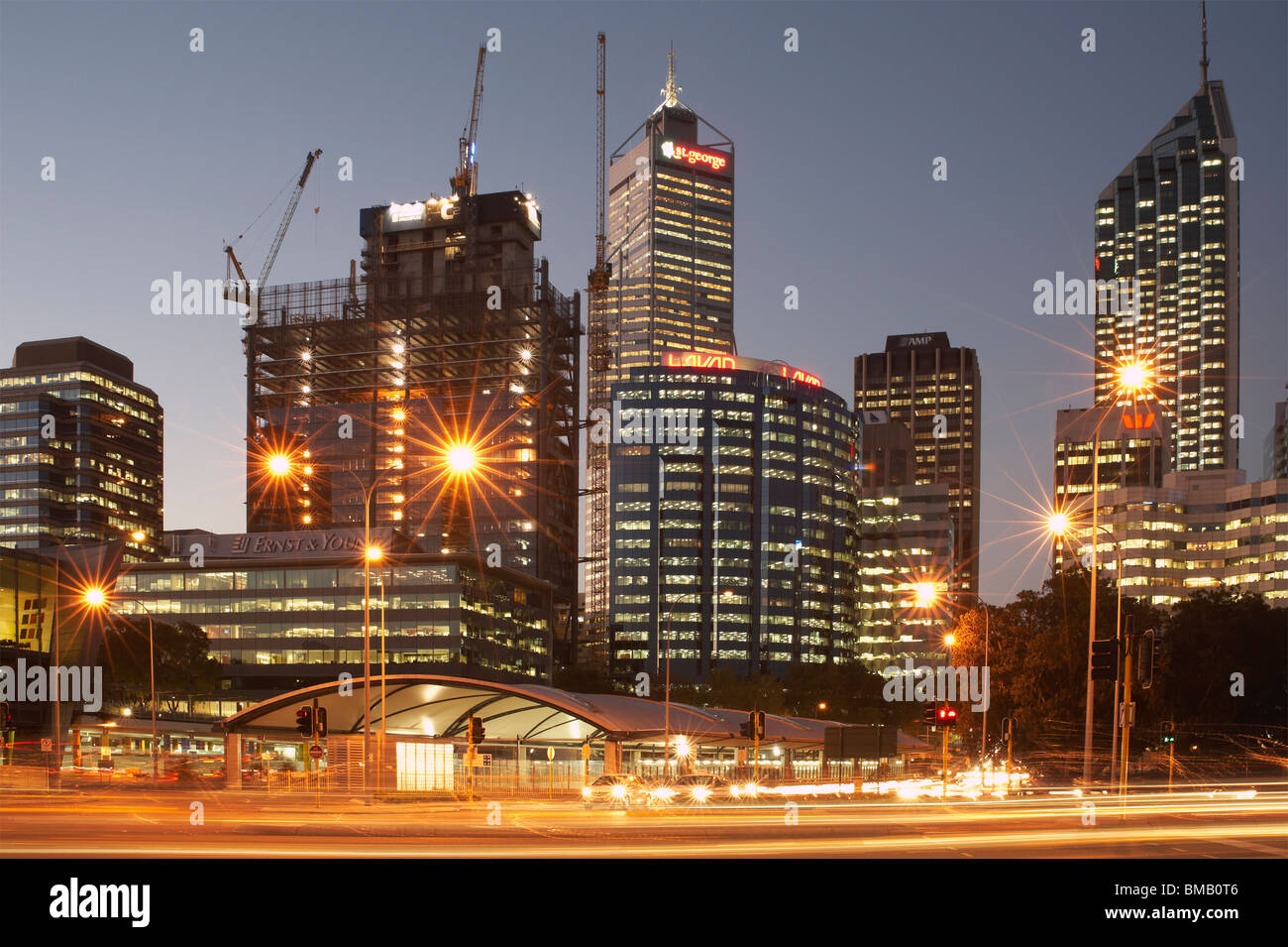 Development and construction of a new skyscraper in Perth, Western ...