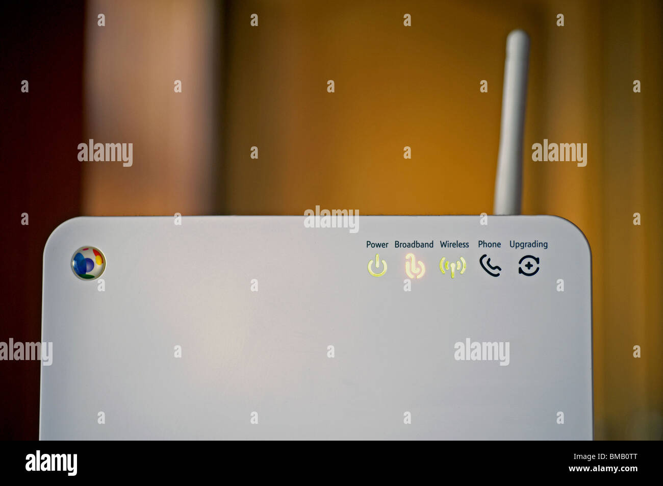 British Telecom wireless broadband router Stock Photo - Alamy